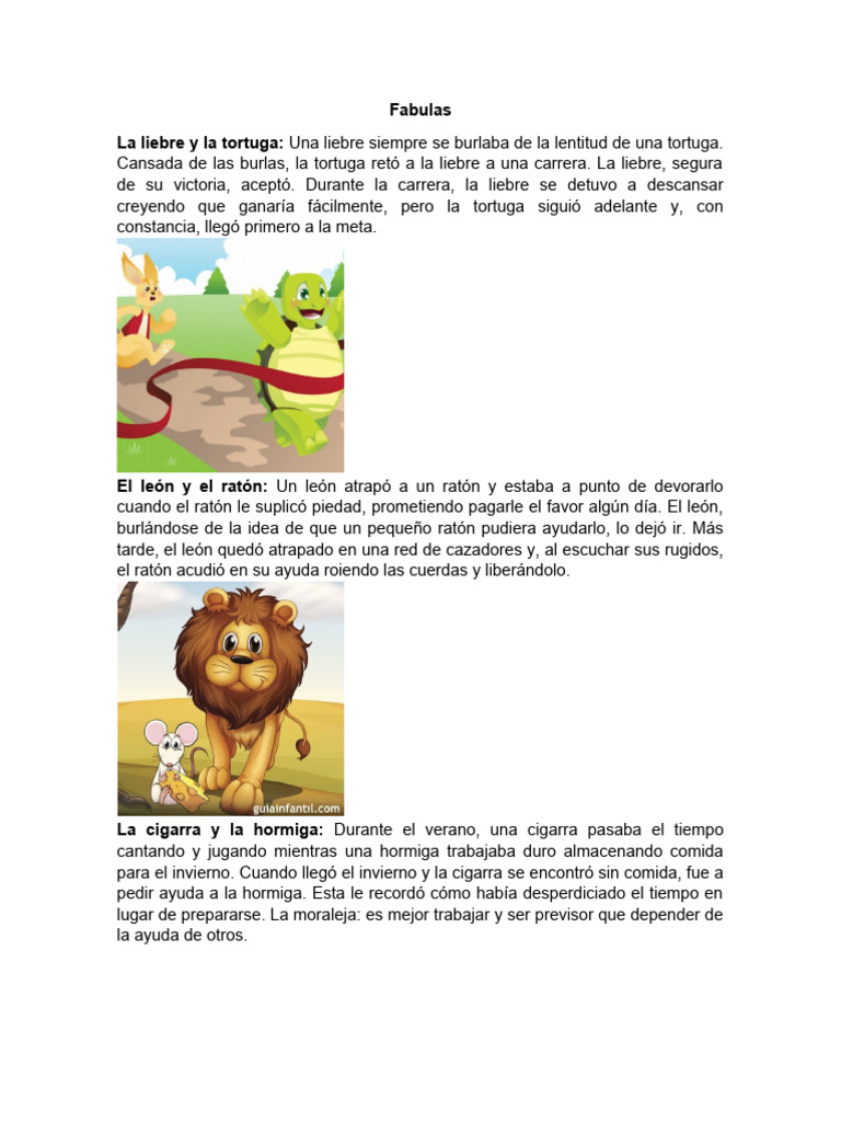 Fabulas Pdf