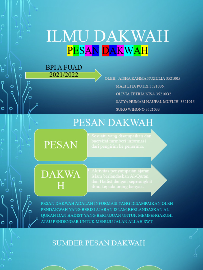 Pesan Dakwah dalam Ajaran Islam | PDF | Agama & Spiritualitas