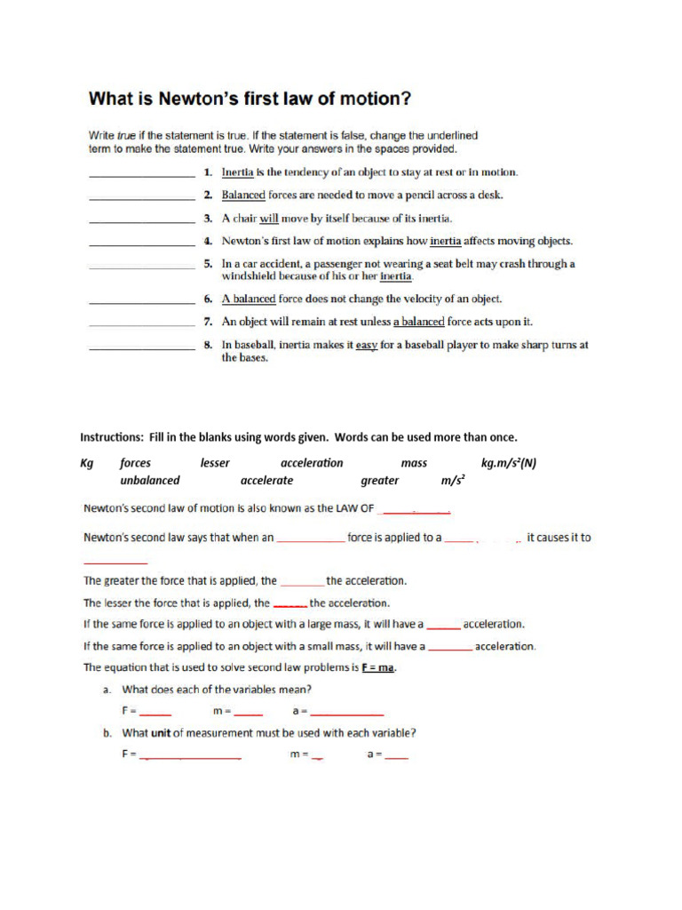 Worksheets All in One | PDF