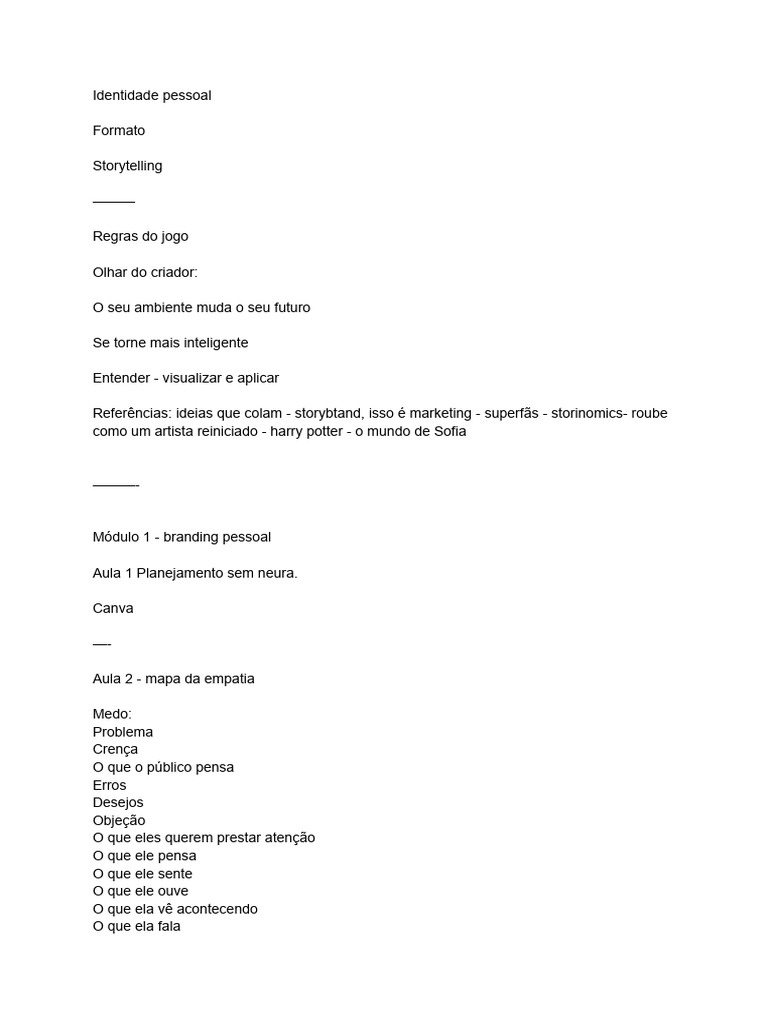 Modelo Hanna de Conteúdo | PDF | Gestão de marcas | Emoções