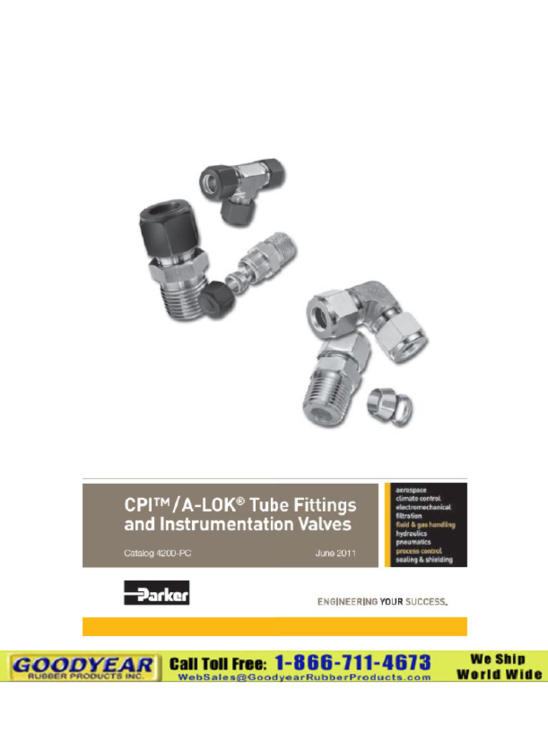 Parker Instrumentation Cat 4200 | PDF