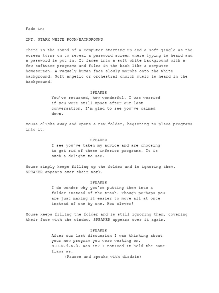 Episode 2 Script - Little Boy | PDF | Computing