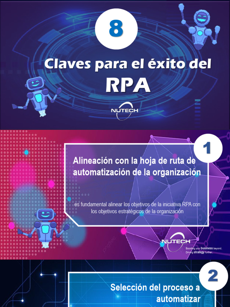 Claves para El Éxito - RPA | PDF | Escalabilidad | Informática
