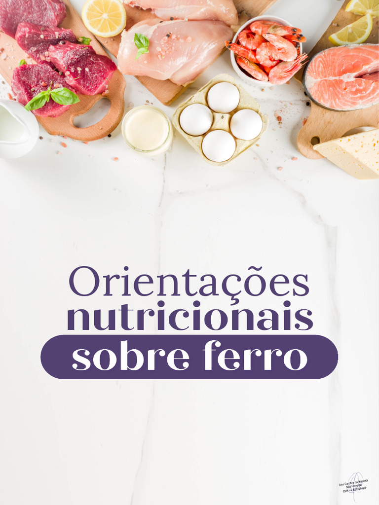 Importância e Fontes de Ferro na Dieta | PDF | Ferro | Carne