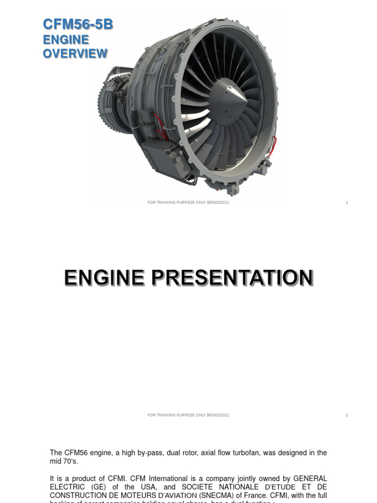 CFM56-5B | PDF | Machines | Vehicle Technology