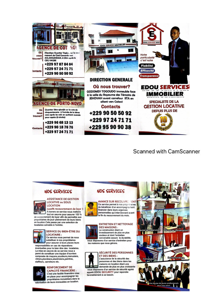 Prospectus Edou Service | PDF