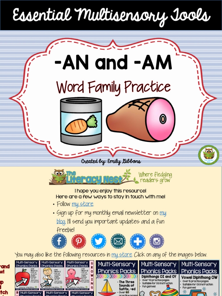 AN and - AM: Created By: Emily Gibbons | PDF | Computing | Software