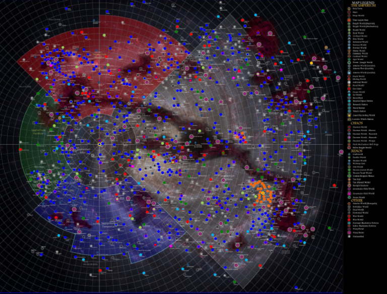 Warhammer 40K Factions Map | PDF