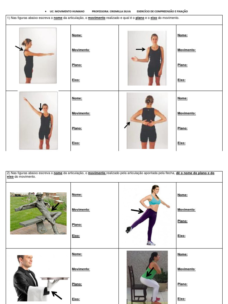 Exercício Eixos e Planos | PDF