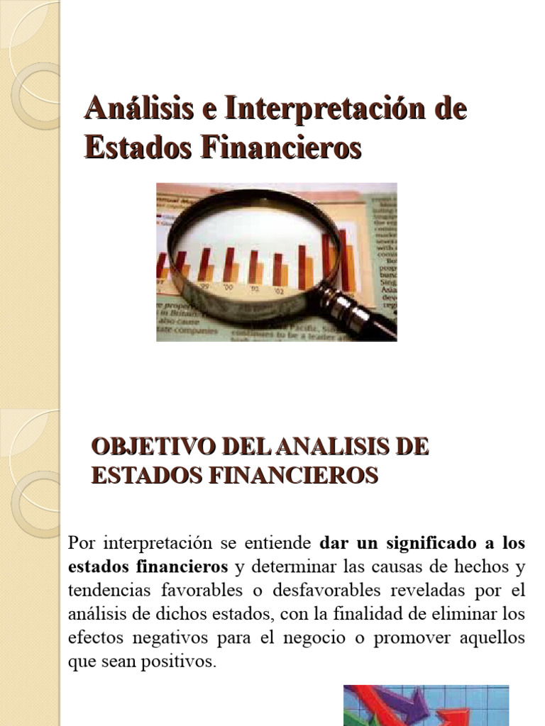 Analisis e Interpretacion de Los Estados Financieros | Descargar gratis PDF | Estado financiero ...