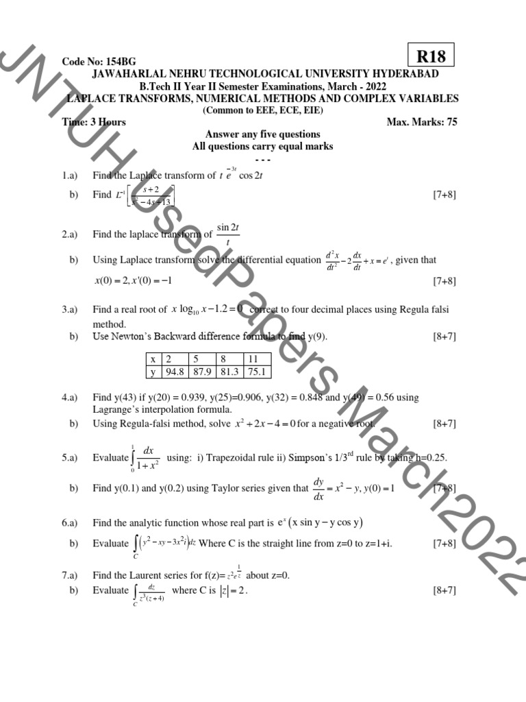 March 2022 | PDF | Applied Mathematics | Mathematical Analysis
