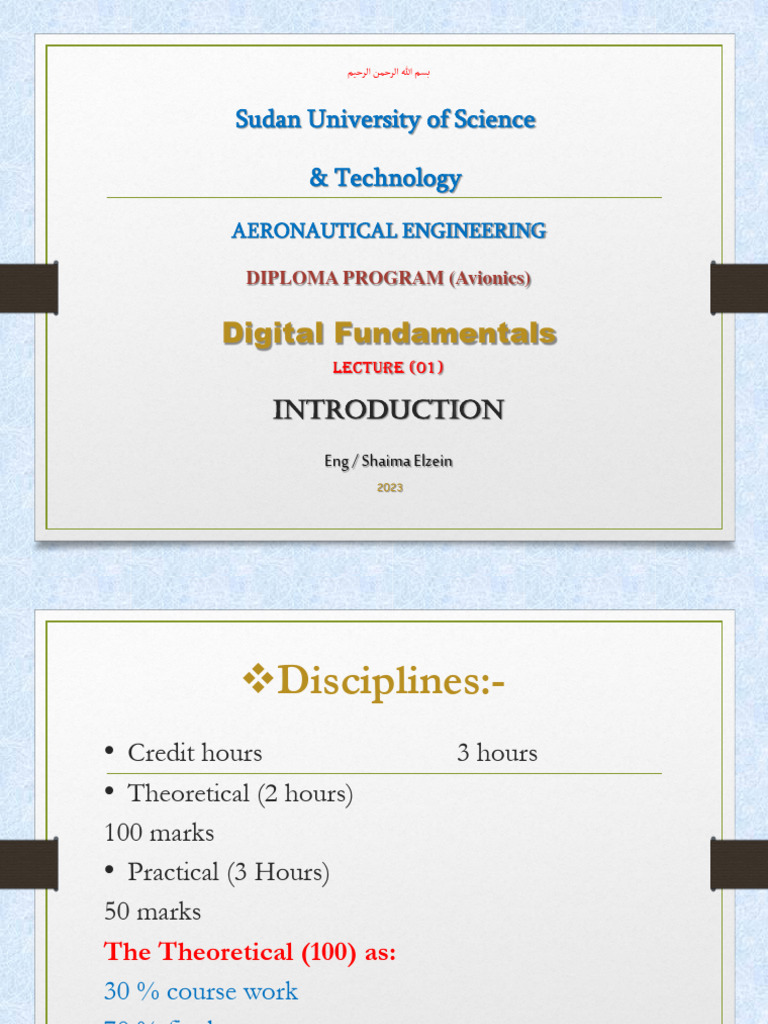 Lecture1 DF | PDF | Decimal | Binary Coded Decimal