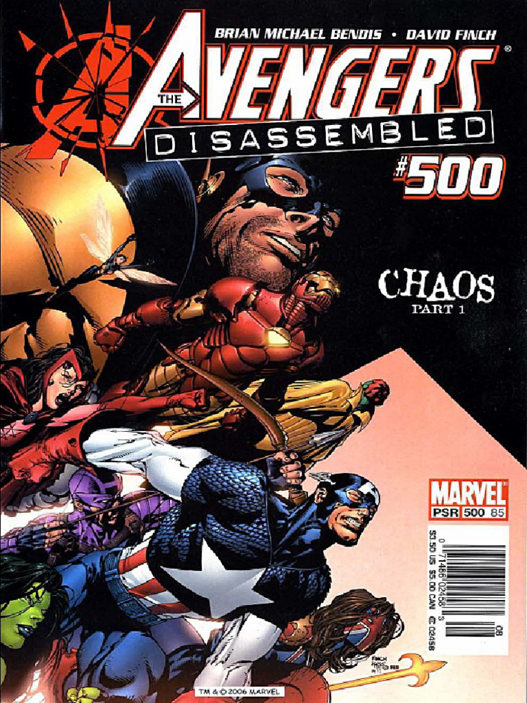 03 - Avengers 500 - Disassembled - Chaos Parte 1 | PDF