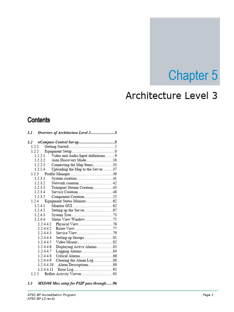 Brad Simcox ATSC BP Accreditation - Architecture 3 4-08-09 | PDF ...