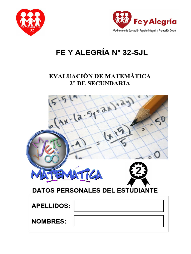 SEGUNDO SIMULACRO-2do SEC | PDF