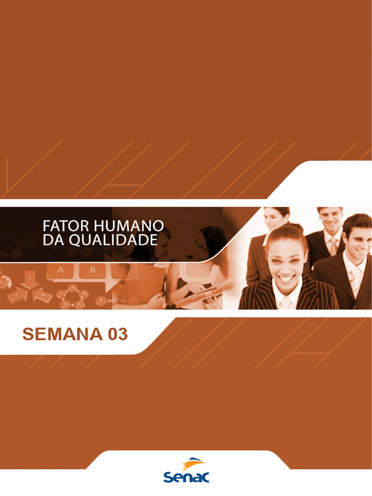 MA Fator Humano Da Qualidade s03 | PDF | Liderança | Qualidade (negócios)
