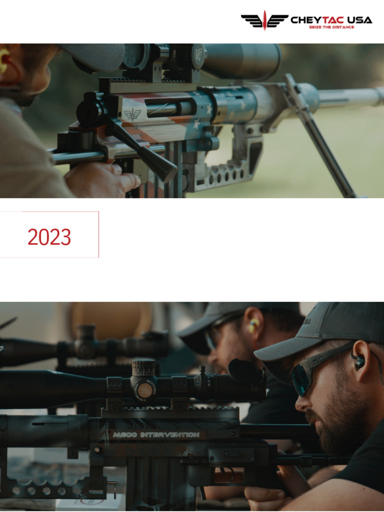 Cheytac Usa Catalog 2023 | PDF | Firearms | Weapon Design