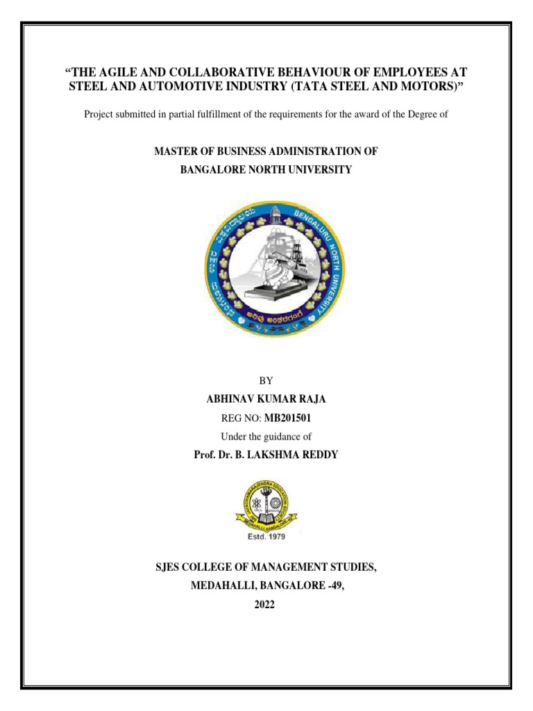 Abhinav Raja Mini Project MB201501 | PDF