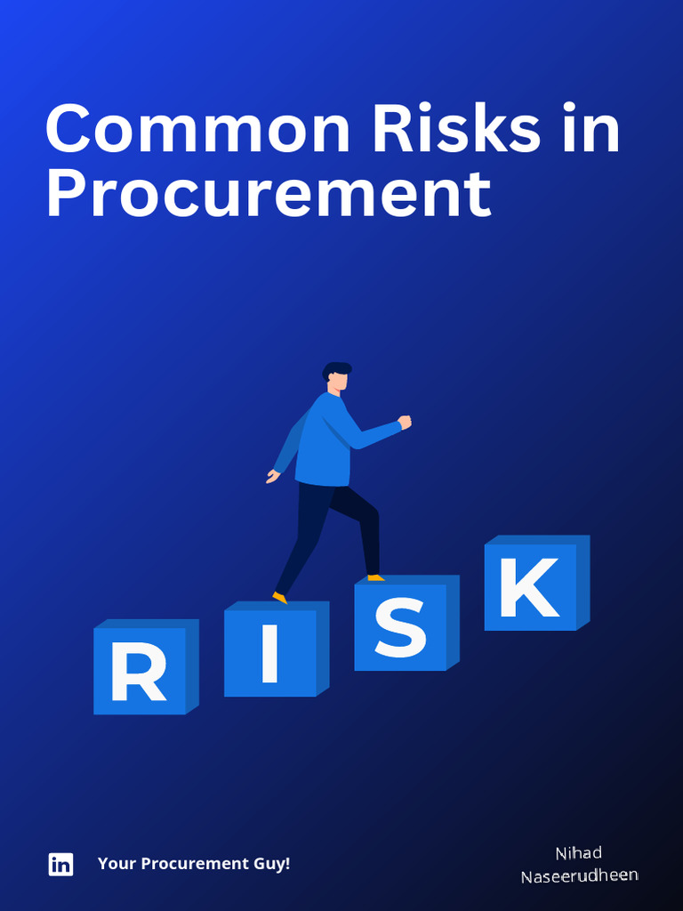 Risk in Procurement 1705461482 | PDF | Procurement | Supply Chain
