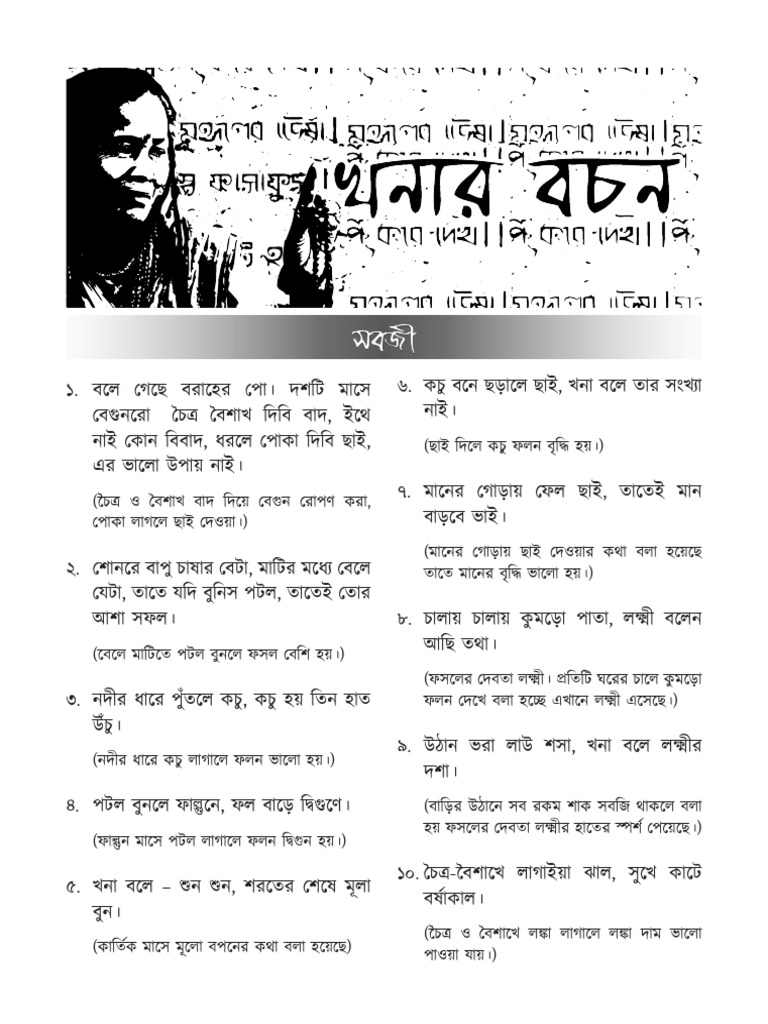 Khanar Bachan | PDF