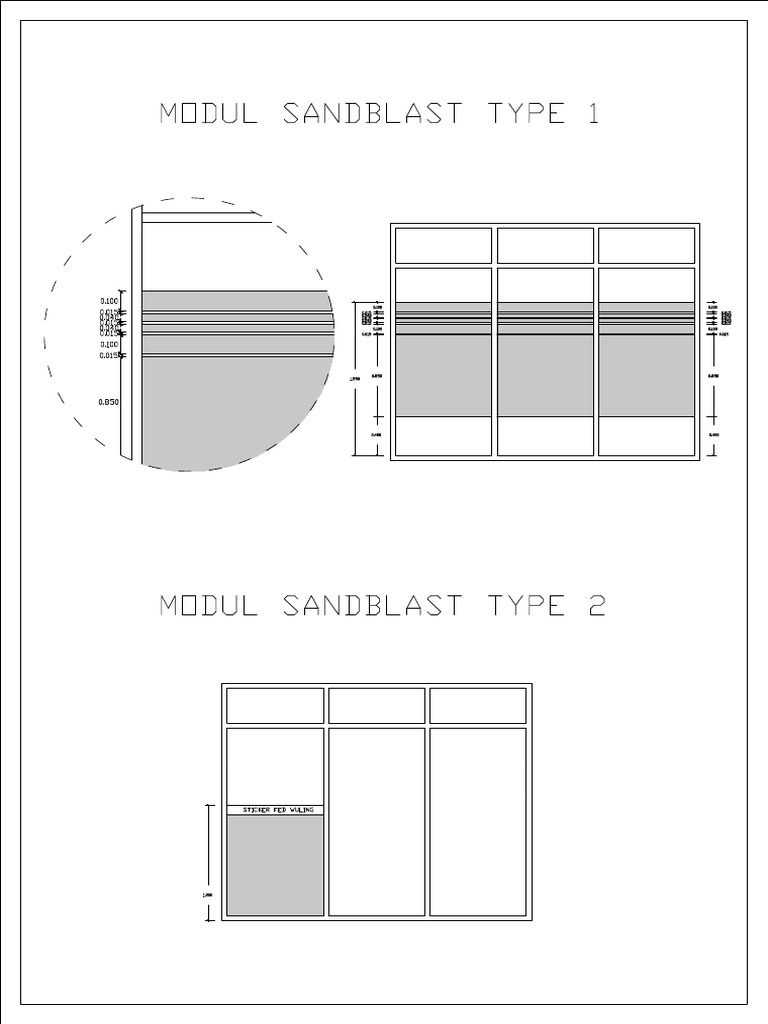 Modul Sandblast 1 Dan 2 | PDF