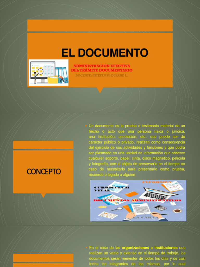 Administración Efectiva del Trámite Documentario | PDF | Testimonio ...