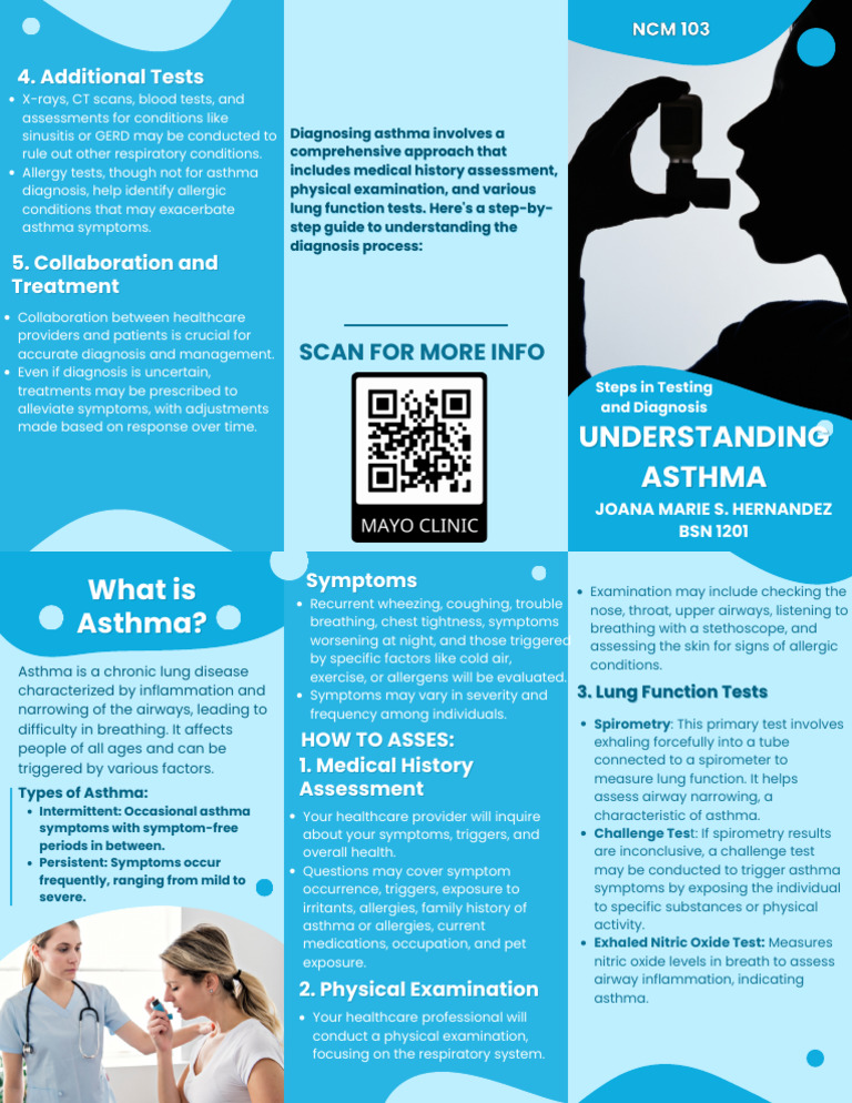 ASTHMA Assessment Brochure | PDF | Asthma | Respiratory Diseases