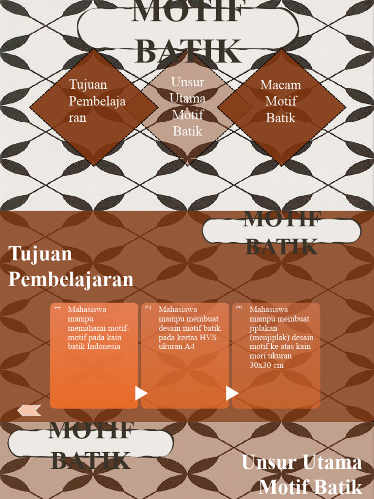 Motif Batik | PDF