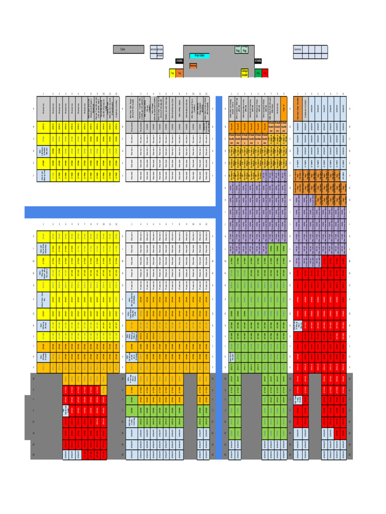 (Seating Plan) 49th College Day - For STUDENTS | Download Free PDF ...
