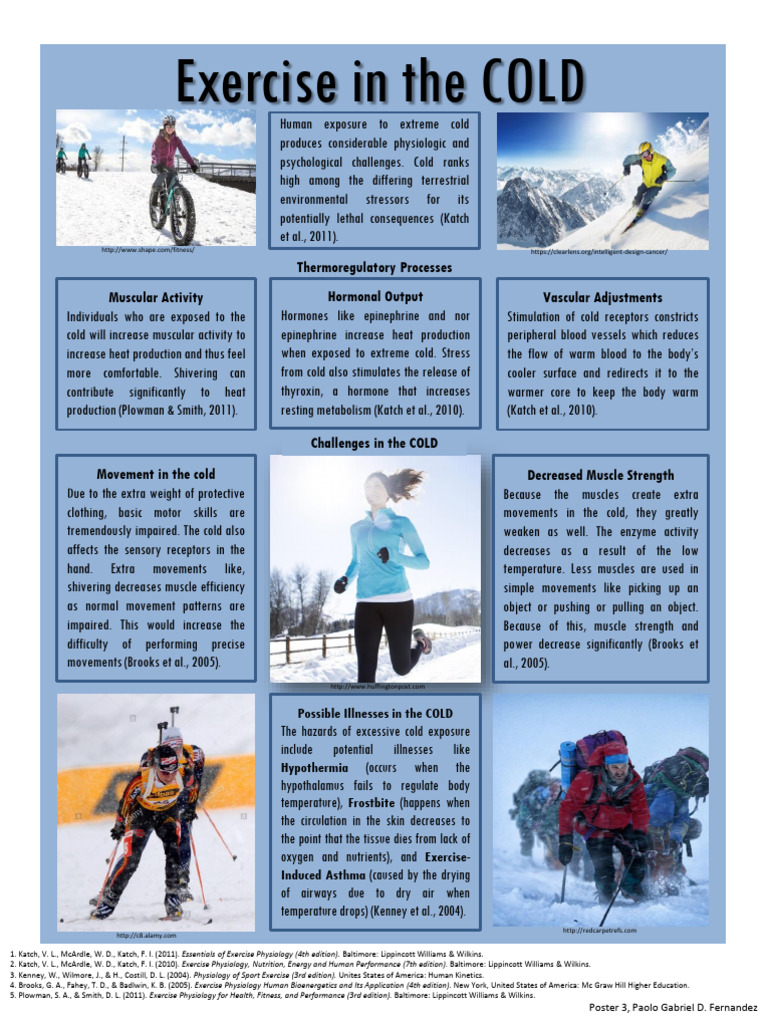 Sample Poster #5 | Download Free PDF | Skeletal Muscle | Hypothermia