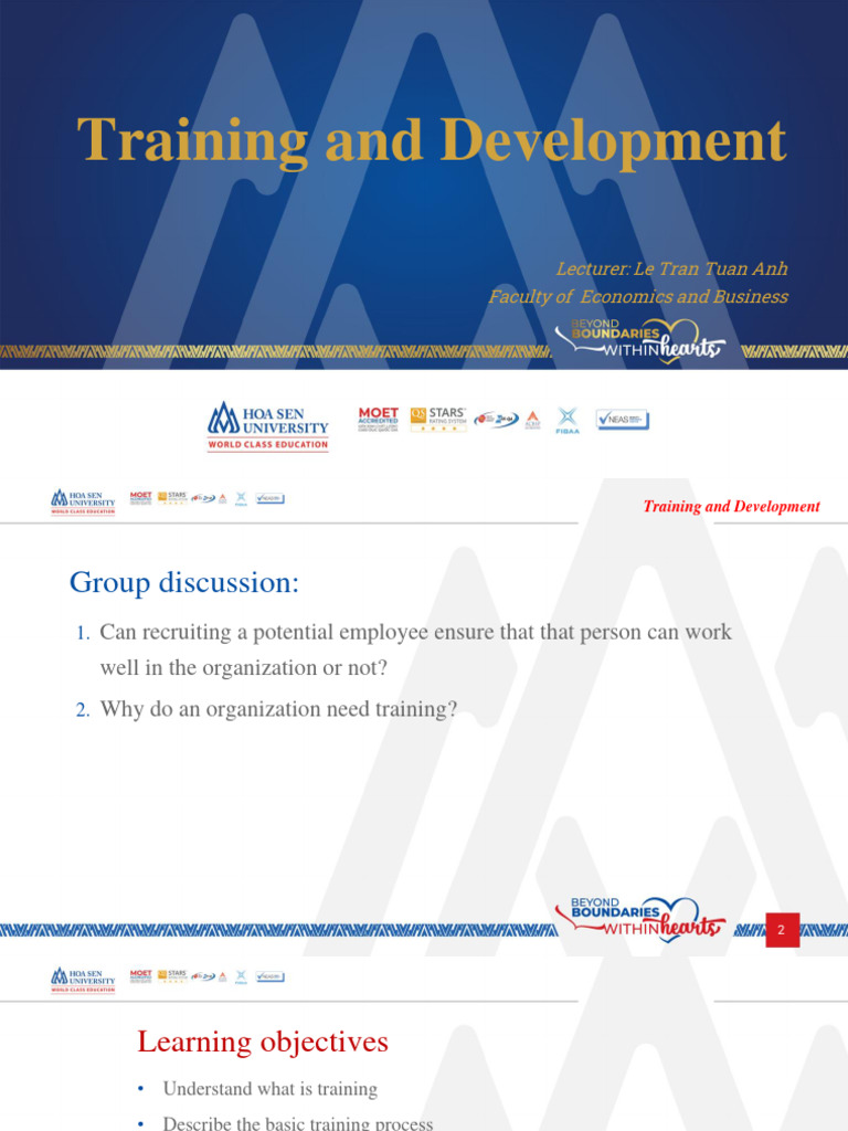 L5 Training and Development | PDF | Business | Learning