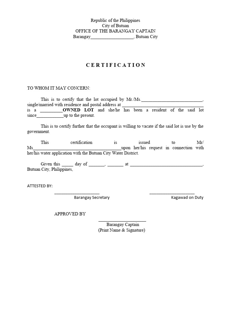 CERTIFICATION | PDF