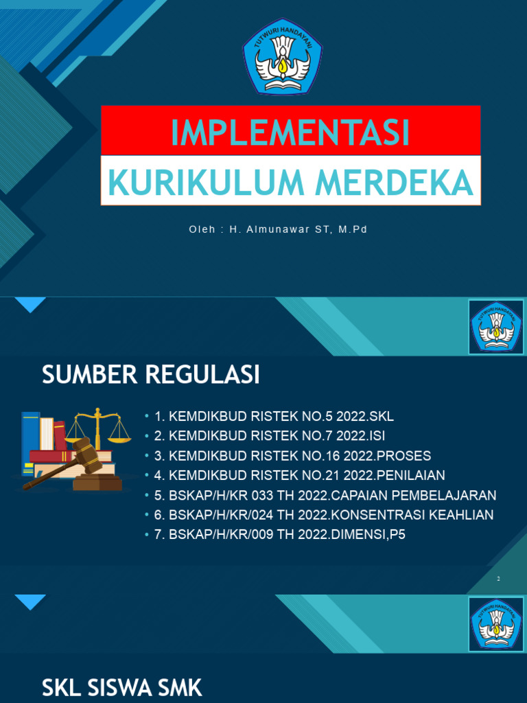 Kurikulum Merdeka Narsum MKKS 2022 | PDF