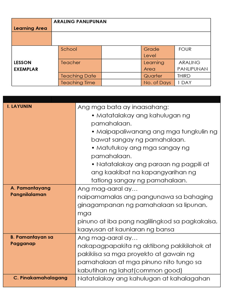 Cot Ap 4 Q3 | PDF