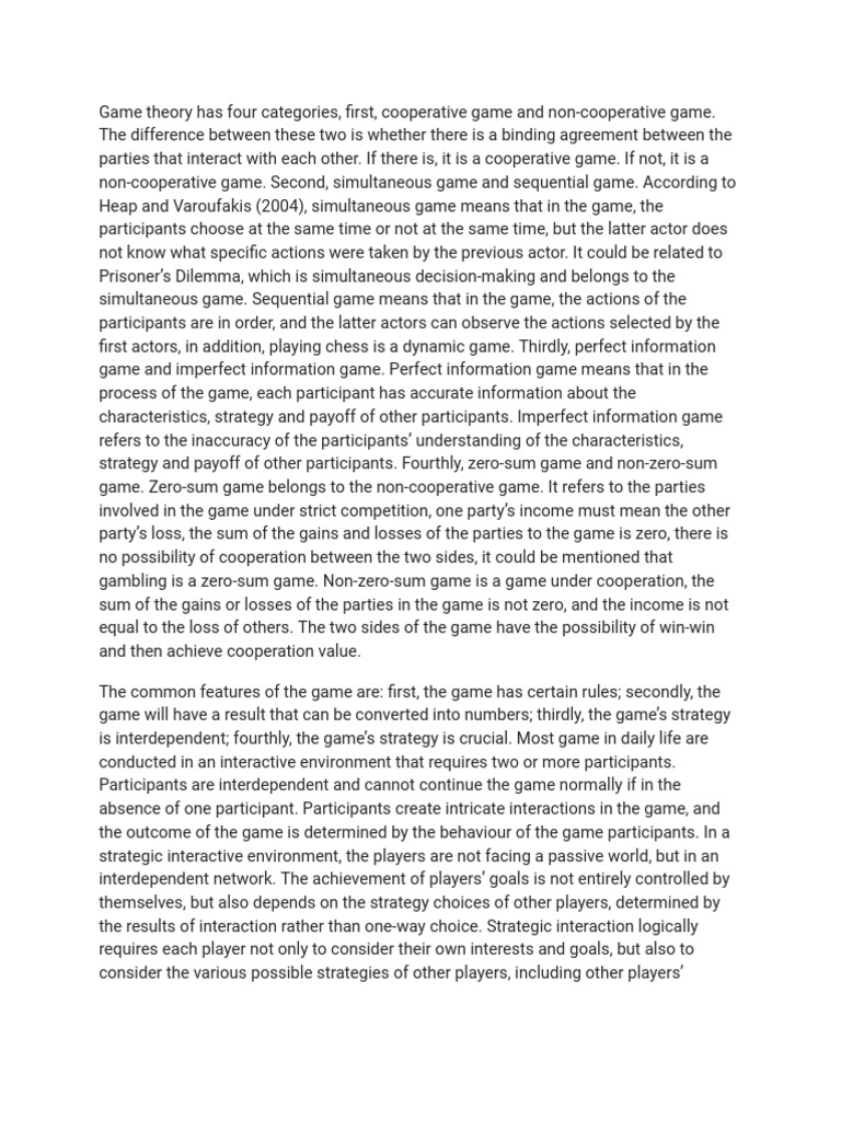 Maths | PDF | Game Theory | Mathematical And Quantitative Methods (Economics)