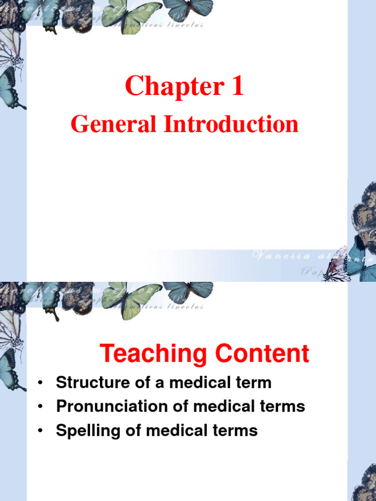 Chapter 1 General Introduction (2024) | PDF | Clinical Medicine | Medical Specialties