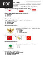 Soal STS Pend. Pancasila Kelas 1 | PDF