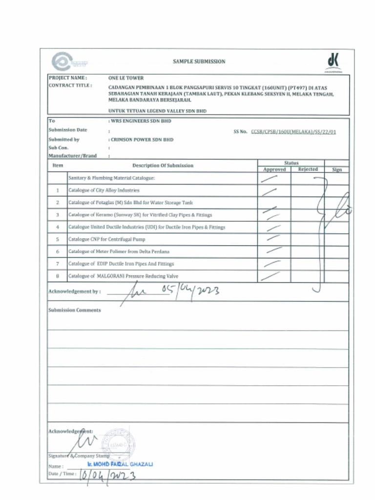 SS-22-01 CWSP Catalogue | PDF