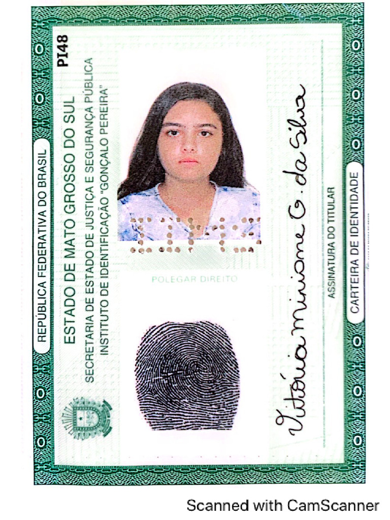 RG Frente e Verso | PDF