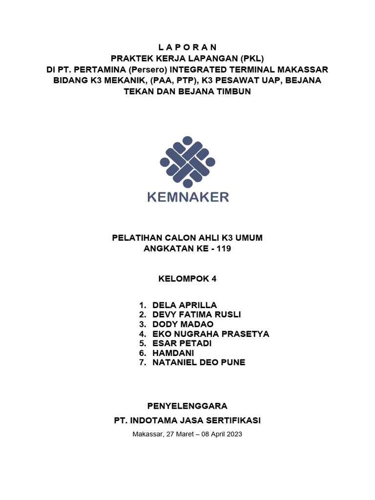Kelompok 4 - Bidang K3 Mekanik, (PAA, PTP), K3 Pesawat Uap, Bejana Tekan Dan Bejana Timbun | PDF ...