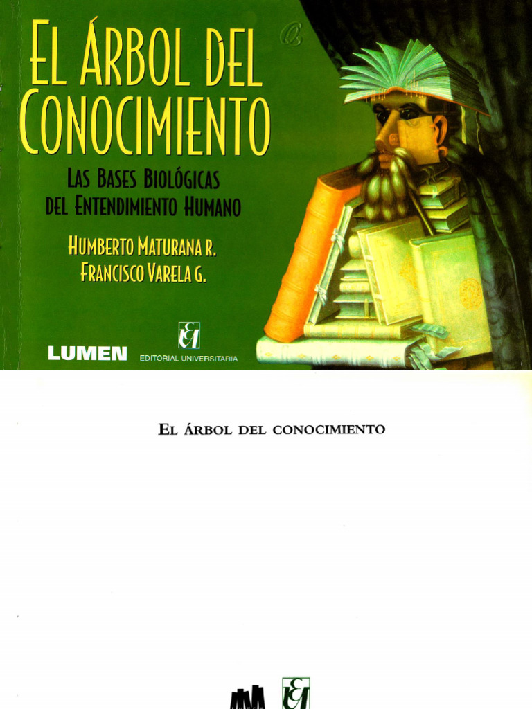 El Árbol Del Conocimiento (Humberto Maturana Romesín Francisco J ...