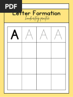 English Alphabet Writing Practice Book PDF | PDF