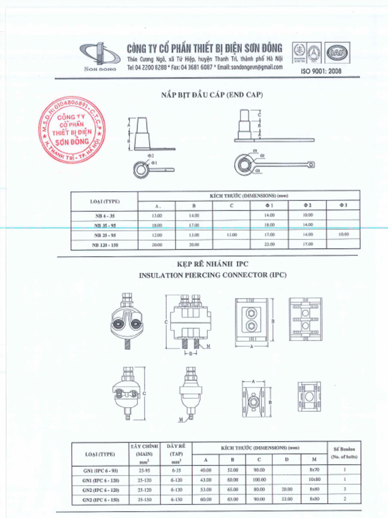 bản vẽ ghíp nhựa Sơn Đông | PDF