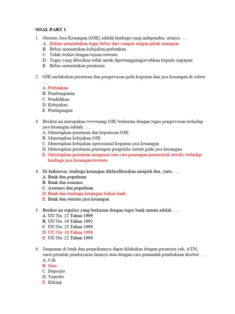 Soal Dan Pembahasan Pat Kelas 10 Kumer | PDF