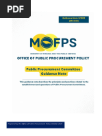 Procurement Committee Charter | PDF | Committee | Regulatory Compliance