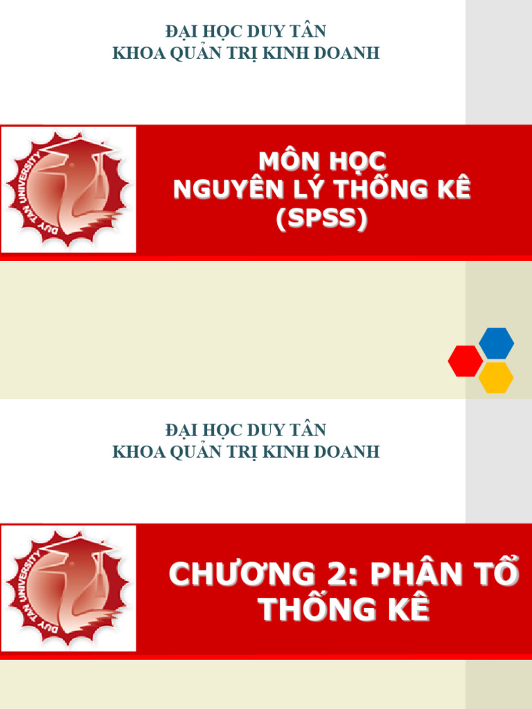 STA 271 - Nguyen Ly Thong Ke SPSS - 2020S - Lecture Slides - 02 | PDF