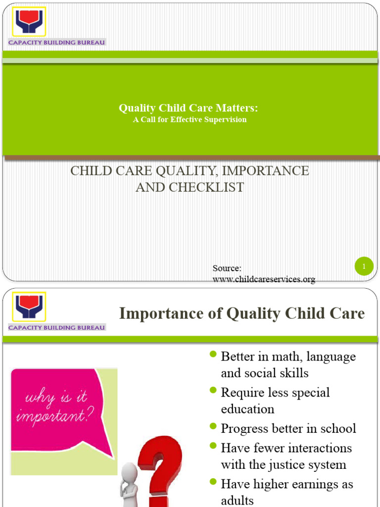 Quality Child Care Matters Download Free Pdf Child Care Teachers