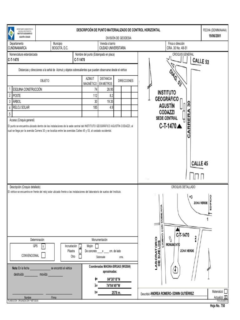 CT 1470 | Descargar gratis PDF | Navegación | Tecnología geográfica