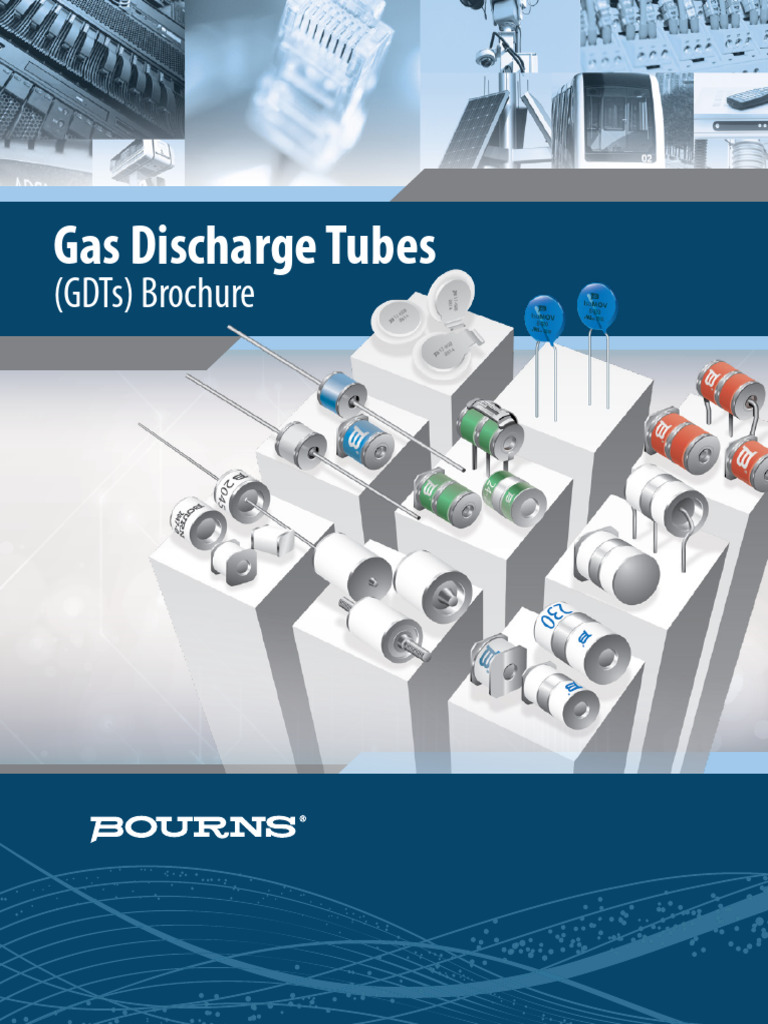 Bourns GDT Short Form | PDF | Electric Power | Manufactured Goods