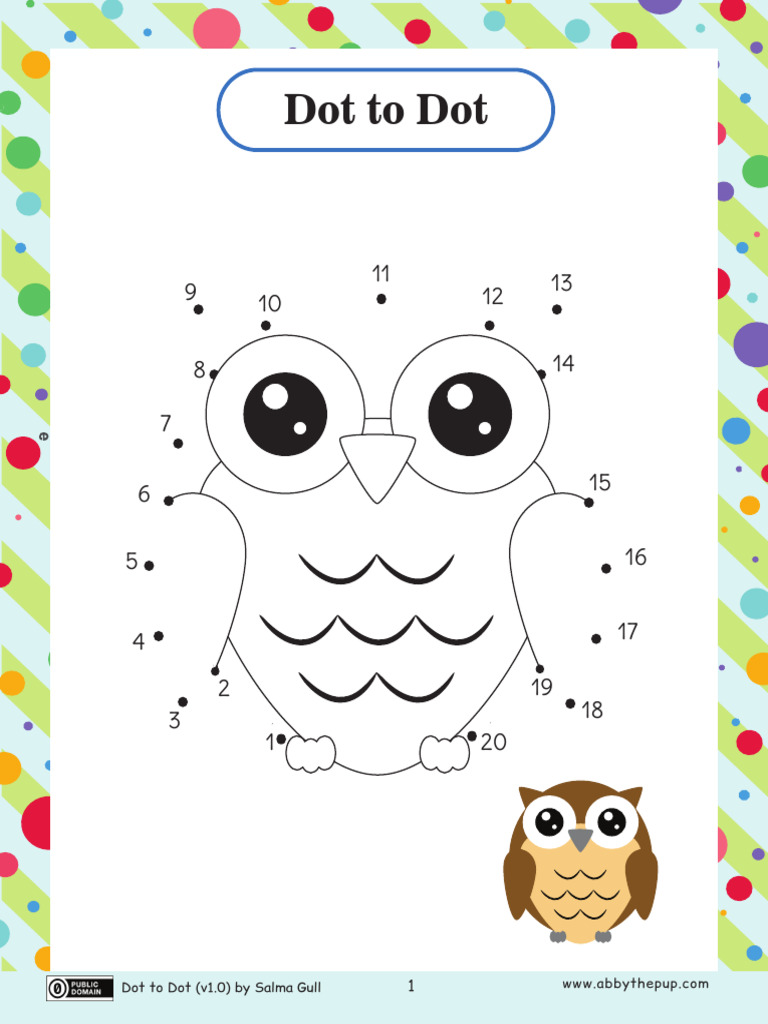 Dot to Dot Fun for Kids | PDF